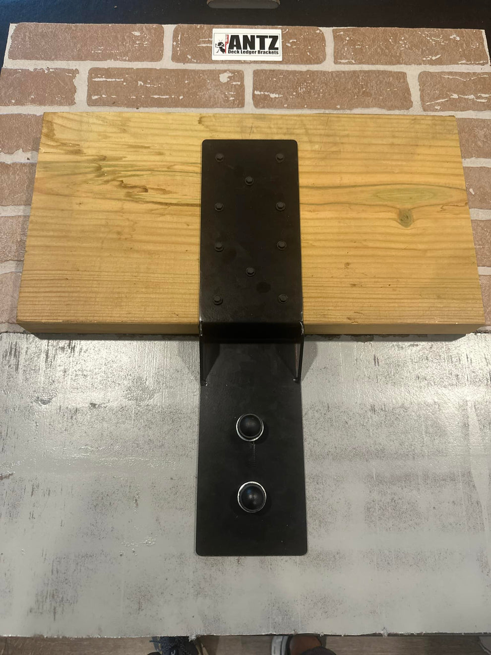 Deck Ledger Brackets - Antz Brackets – Antz Brackets